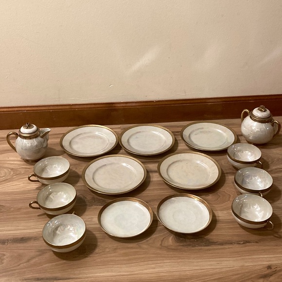 Dining | Vintage Mcm Pearlized Luster Ware Japan | Poshmark